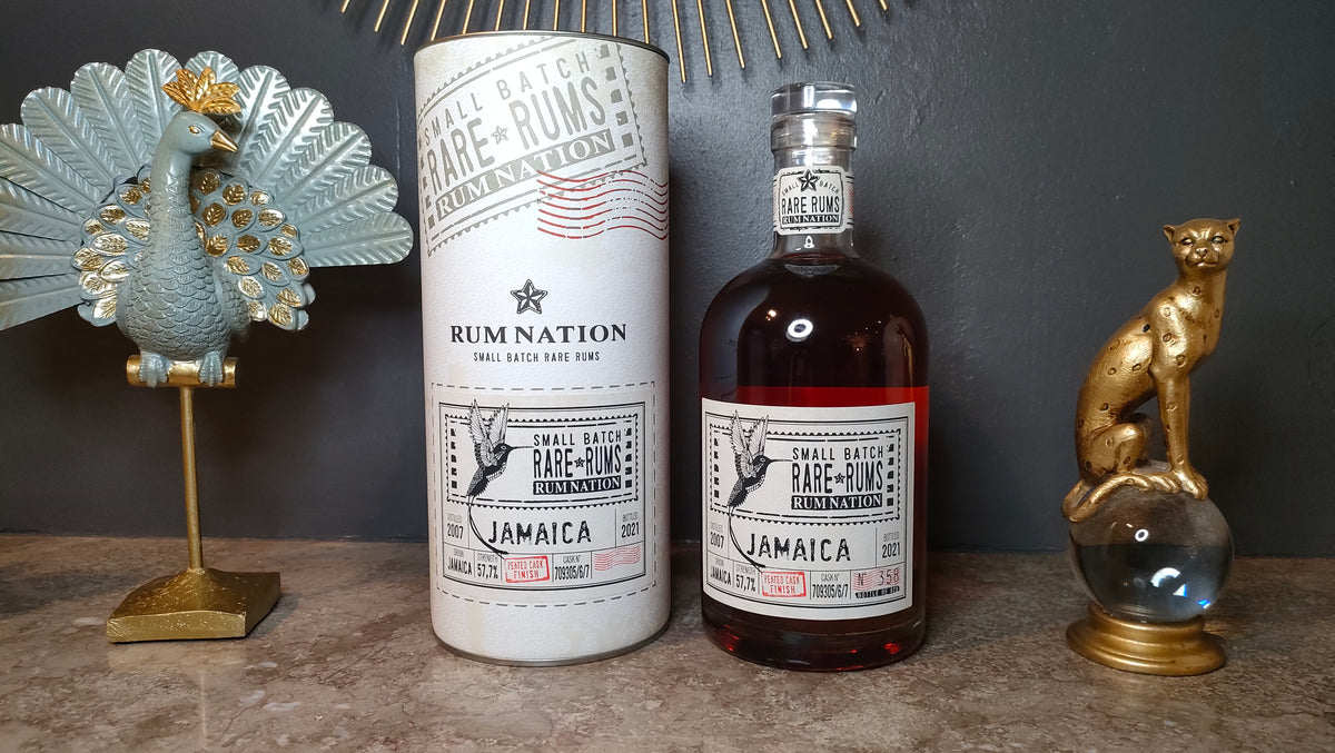 Rum Nation-Jamaica SMALL BATCH RARE RUM - Peated cask finish | Ti-Rhum